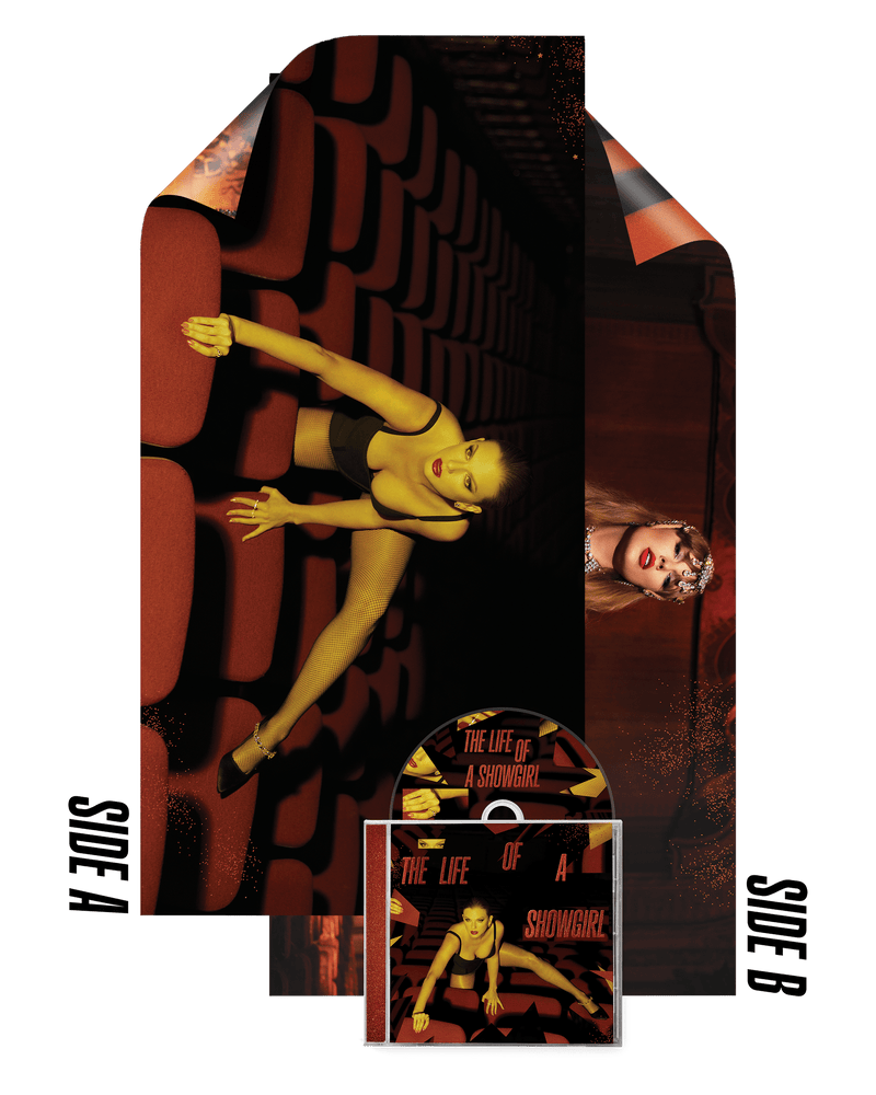 TAYLOR SWIFT - THE LIFE OF A SHOWGIRL (IT’S FRIGHTENING EDITION STD CD ...